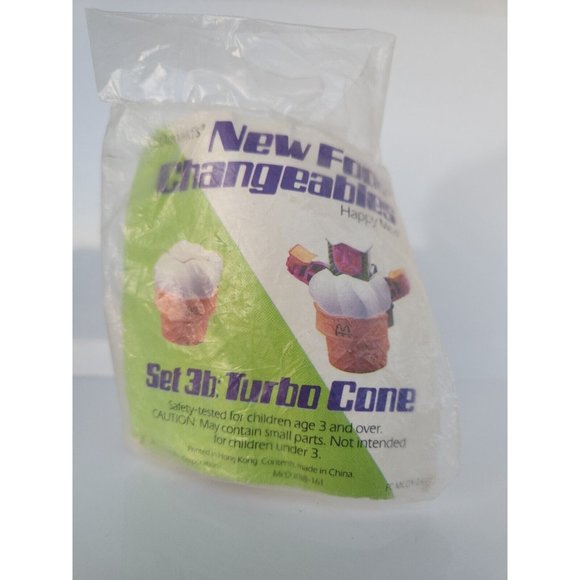 McDonald's | Toys | Mcdonalds Changebles Happy Meal Toy Turbo Cone Ice ...